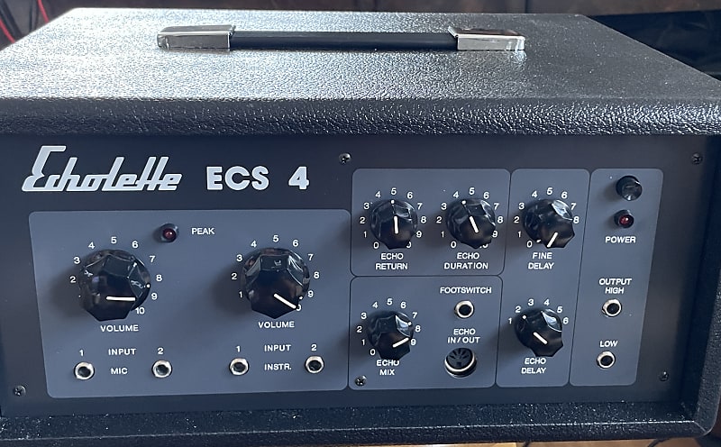 1978 Echolette ECS-4 (Melos EM-200, Univox Echo-Tech) Disk | Reverb