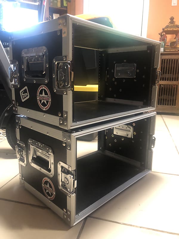 2 Road Runner 6u travel rack cases | Reverb