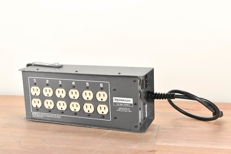 Leprecon LD-360-DMX 6-Channel DMX Dimmer Pack CG002P4 | Reverb