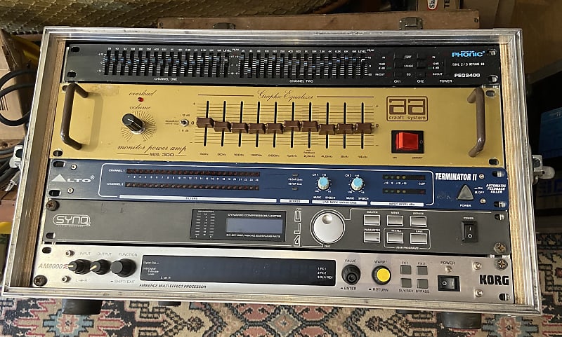 Korg AM8000R rare multi FX - silver | Reverb