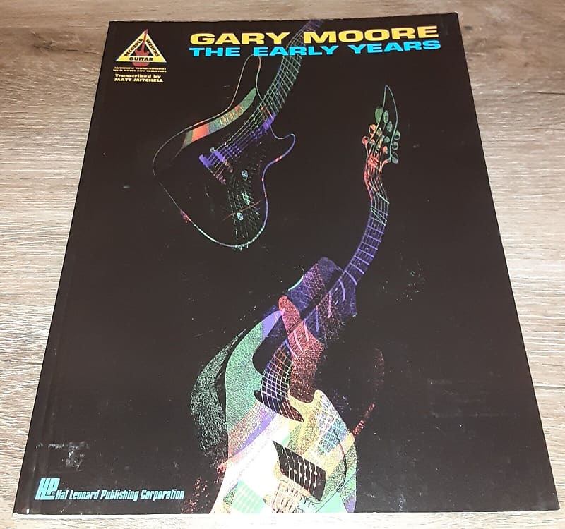 GARY MOORE - THE EARLY YEARS - GUITAR TAB BOOK - TABLATURE - | Reverb