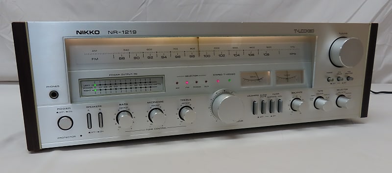 Vintage Nikko NR-1219 Stereo Receiver - 100 Watts Per Channel | Reverb