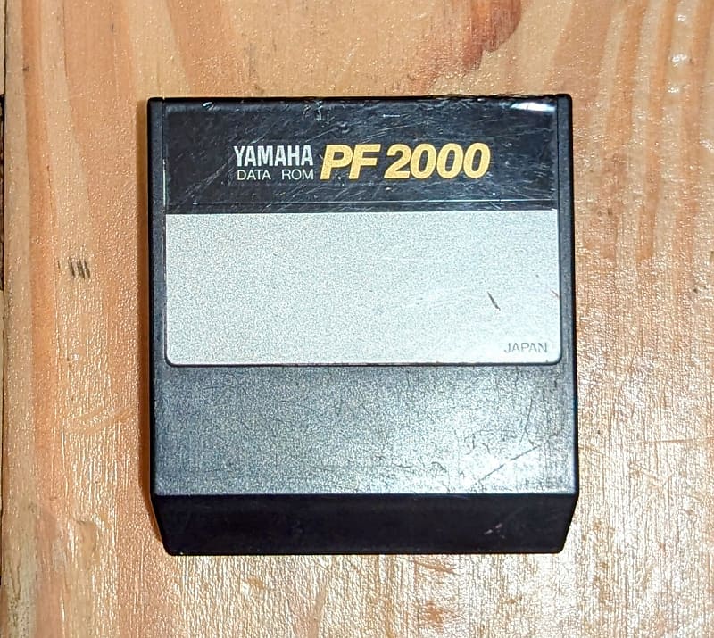 Yamaha PF2000 Factory Rom Cartridge (compatible w DX7ii) 1988 | Reverb