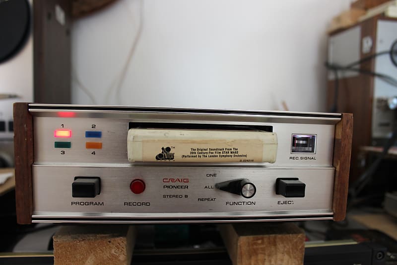 Restored Craig 3302 8 Track Player | Reverb