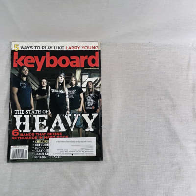 Keyboard Magazine 2010 Hiromi, Phish, Deadmau5, Jamie Cullum, | Reverb