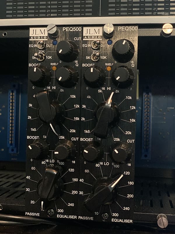 JLM Audio PEQ500A 500 Series Passive EQ Module 2020s Black | Reverb