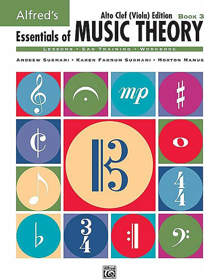 Alfred's Essentials of Music Theory: Book 3 Alto Clef (Viola) | Reverb