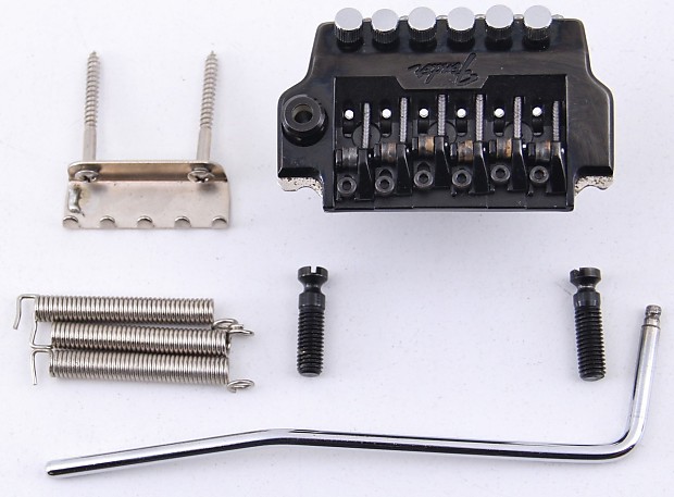 Fender System 1 Tremolo Black Finish w/ Whammy Bar BR-4416 | Reverb