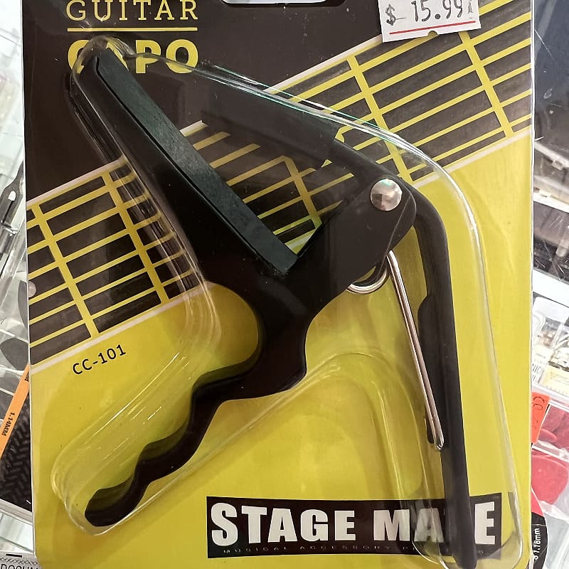 Stage Mate CC-101 Trigger Style Capo with Padded Handle – | Reverb