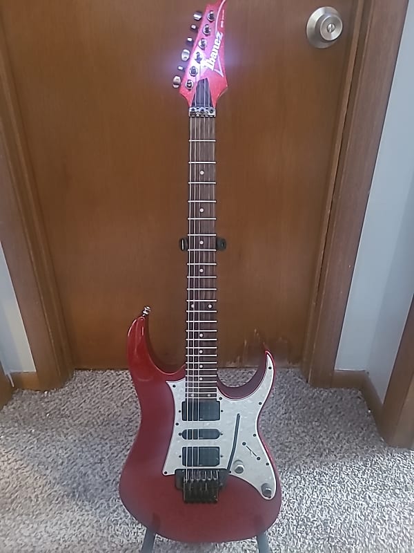 2013 Ibanez RG450, RARE Red Sparkle finish, EX condition! | Reverb