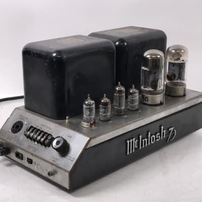 McIntosh MC75 75-Watt Mono Tube Power Amplifier | Reverb UK