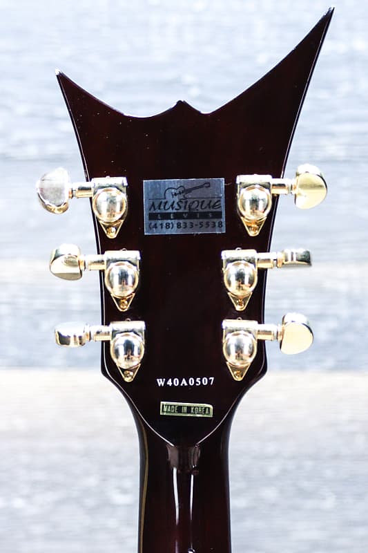 DBZ Guitars Cavallo AB Vintage Natural String Thru Electric | Reverb