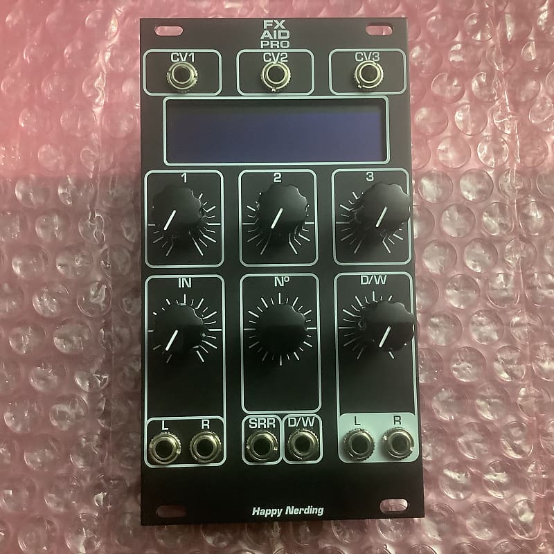 Happy Nerding FX Aid Pro Eurorack Effects Module (Black) | Reverb