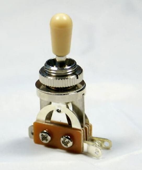 Switch 3 Pos Toggle Chrome - Tip Cream - Selector for Guitar | Reverb