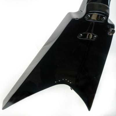 Samick Flying V black outstanding player and tone! | Reverb