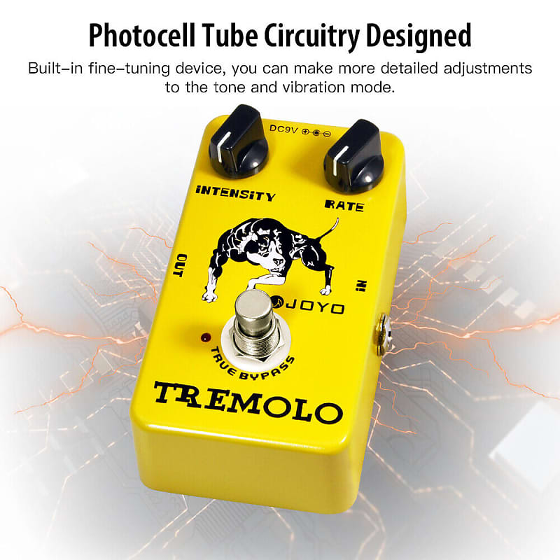 Brand New JOYO Tremolo Effects Pedal Guitar Pedal Pure Analog | Reverb