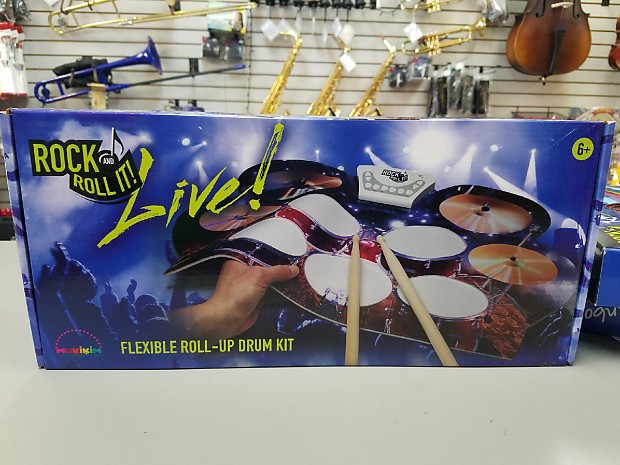 Mukikim MUK-W758M Rock And Roll It Roll-Up Flexible Drum Kit | Reverb