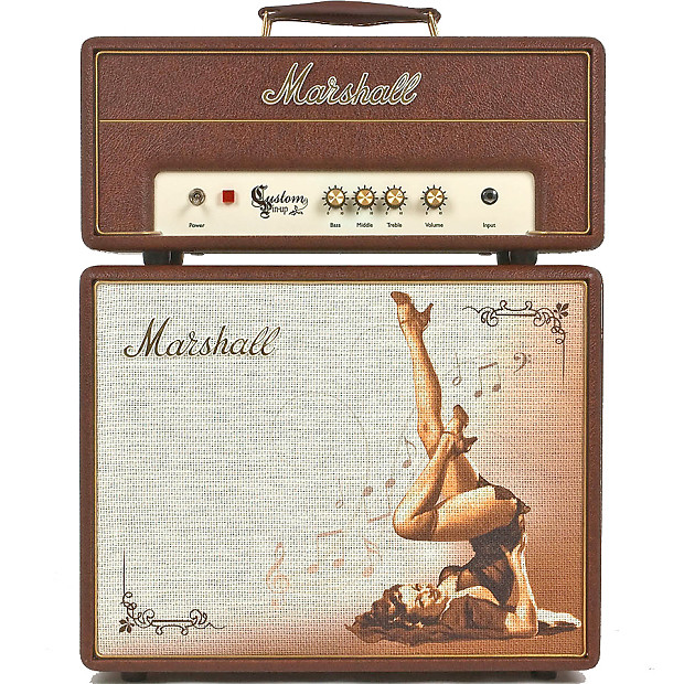 Marshall Custom Shop C110 Greta Pinup Limited Edition C5 | Reverb