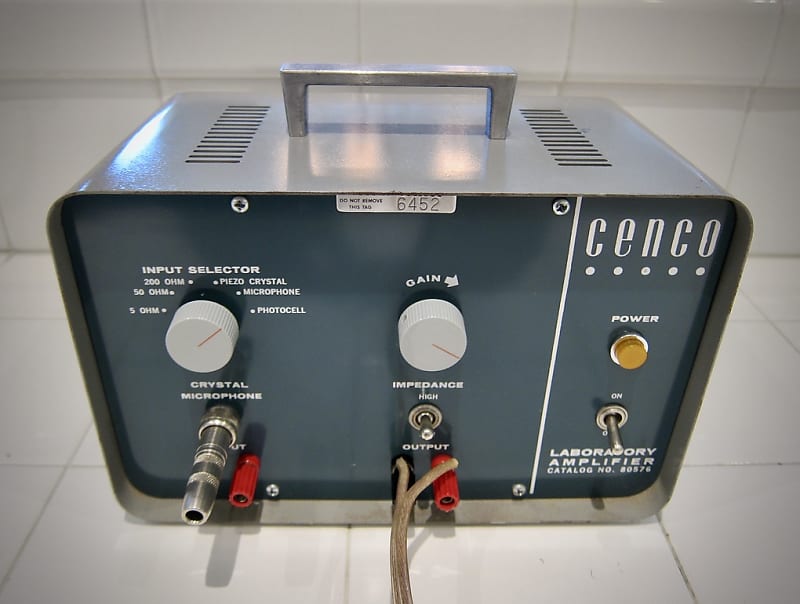 Vintage Cenco Laboratory Amplifier & Voltage Regulator 1970s | Reverb