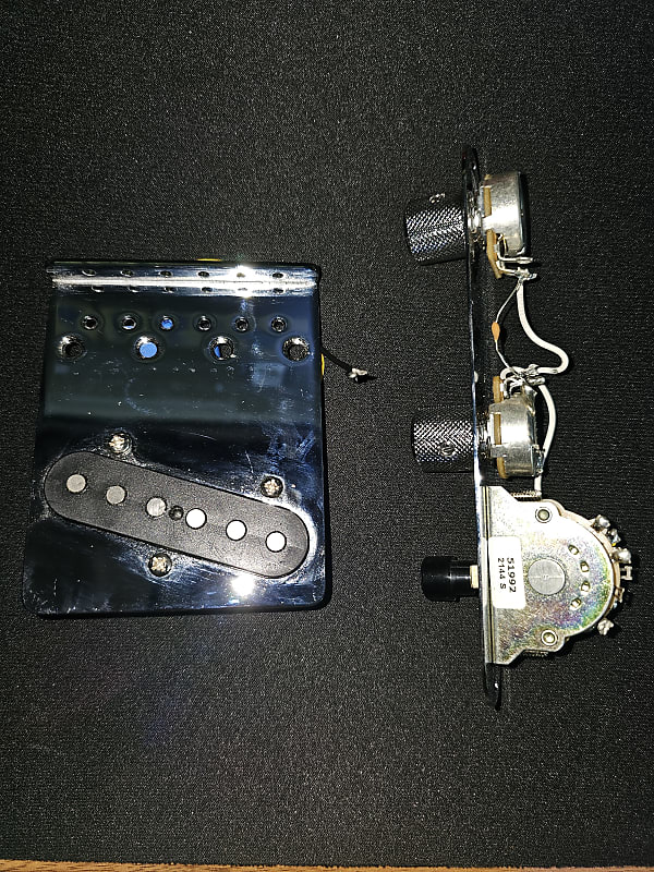 Telecaster loaded bridge plate and control plate | Reverb