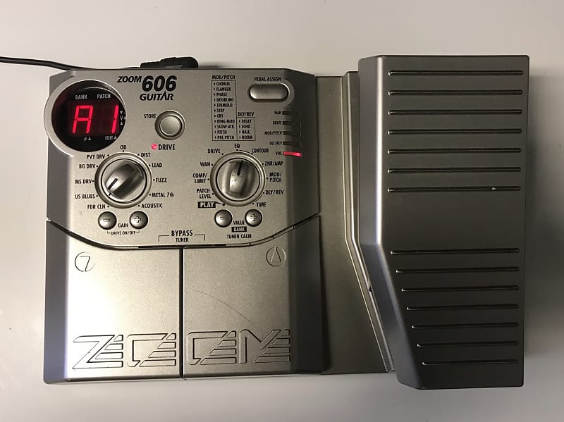 Zoom 606 Silver | Reverb