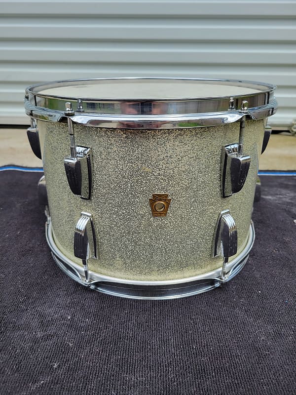 Vintage 1967 Ludwig 13x9 Rack Tom Drum - Silver Sparkle | Reverb