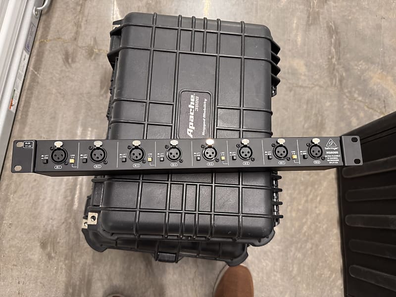 4 x Behringer MS8000 Ultralink 8-Channel Microphone Splitter | Reverb