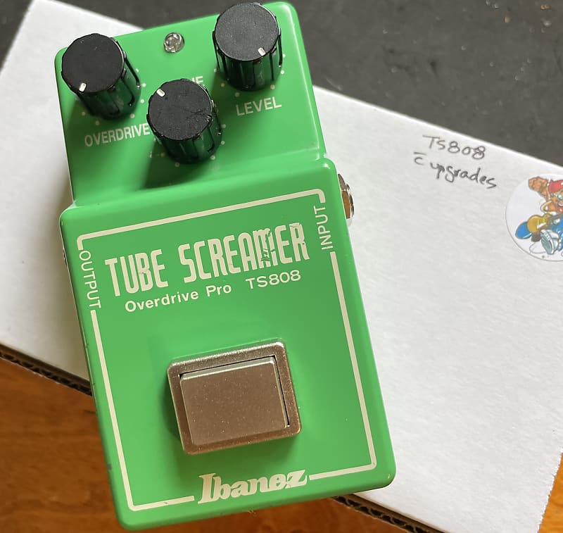 TS808 Reissue Upgraded to original 1980 Specs with a NOS 1973 | Reverb