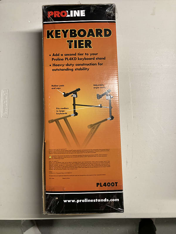 Proline PL400T Keyboard Tier - Black | Reverb