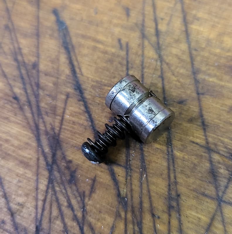 Vintage 1970's Fender Mustang Guitar Bridge String Guide B or | Reverb