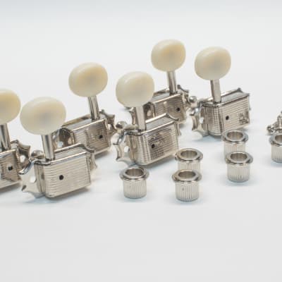 Kluson Deluxe Single Line Butterbean Oval Plastic Button | Reverb