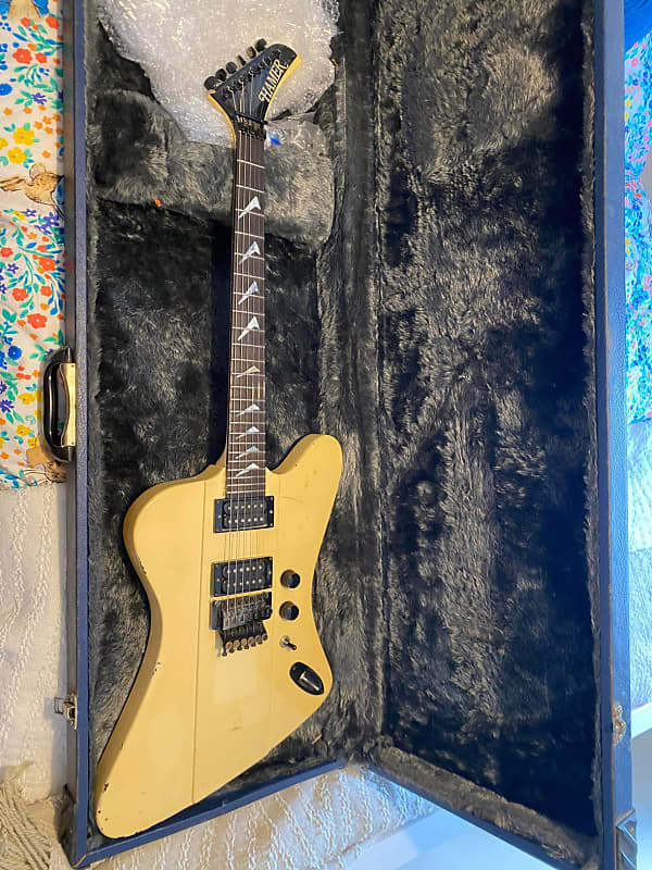 Hamer Firebird 1986 - White/Cream | Reverb