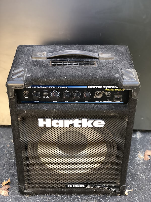 Hartke HA1200 Kickback 12 Bass Amp Black | Reverb