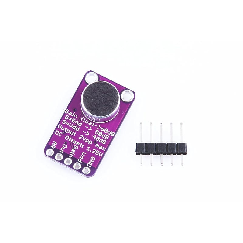 Max9814 Electret Mic Microphone Amplifier Module Auto Gain | Reverb