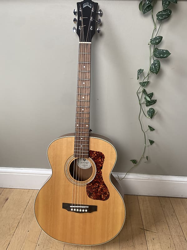 Guild Jumbo Junior Bass with Electronics 2010s - Natural | Reverb