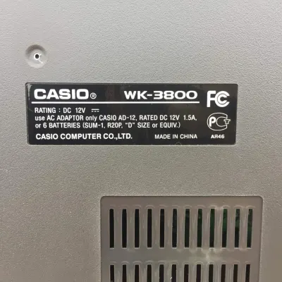 Casio WK 3800 ZPI Synthesizer Workstation Piano Keyboard | Reverb