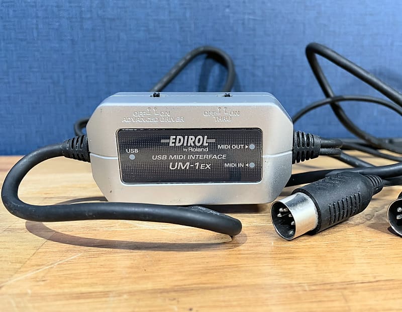 Edirol by Roland USB MIDI UM-1EX interface | Reverb Australia