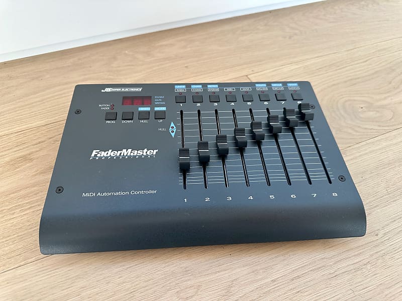 JL Cooper Fadermaster Pro MIDI Fader Unit w/ MIO MIDI to USB | Reverb