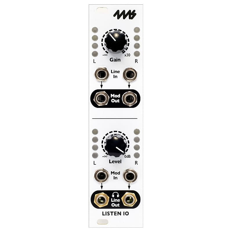 4ms Listen IN/OUT Eurorack Audio Interface Module | Reverb UK