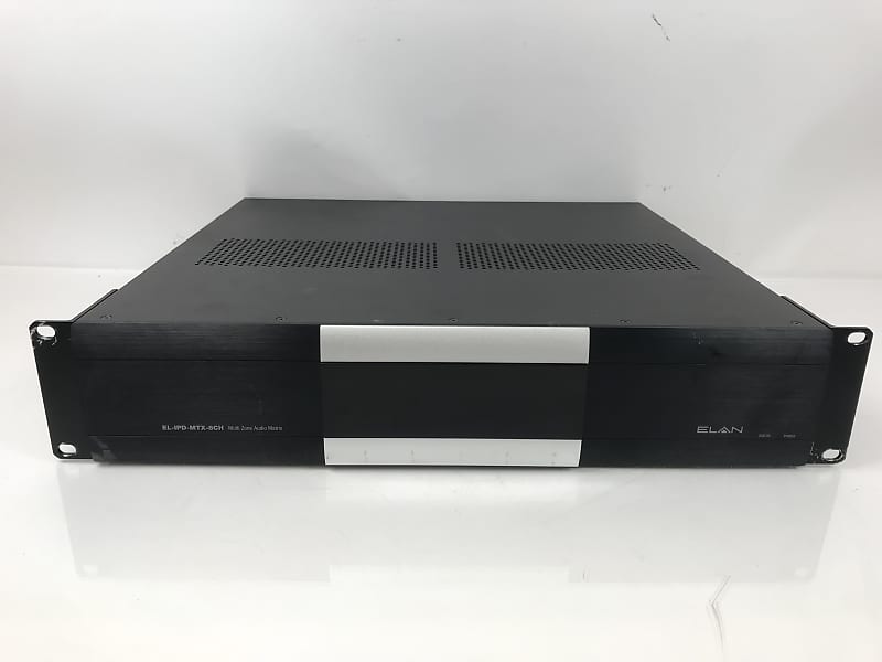 Elan EL-IPD-MTX-8CH Audio Matrix Amplifier With DANTE Card | Reverb