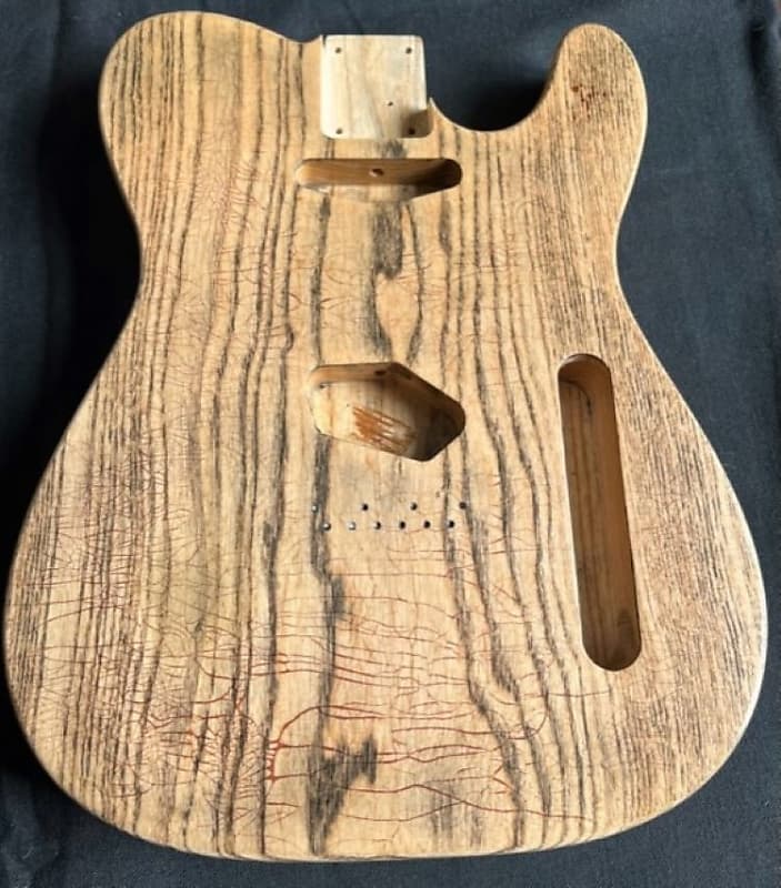 Custom One Piece Swamp Ash Telecaster Body 2023 - Nitro Relic | Reverb