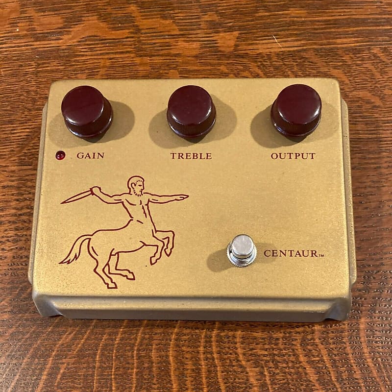 Klon Centaur Overdrive Professional (Horsie) - Gold | Reverb