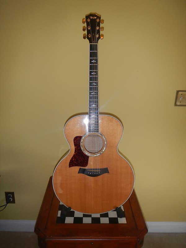 Taylor 615 Left Handed Jumbo Maple Acoustic Guitar | Reverb