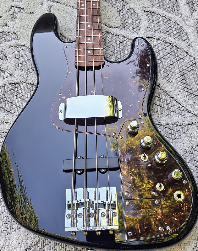 Custom Fender Marcus Miller Jazz Bass 2024 - Black | Reverb