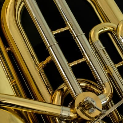 John Packer JP279F Key of F Yellow Brass Brass Body Tuba | Reverb