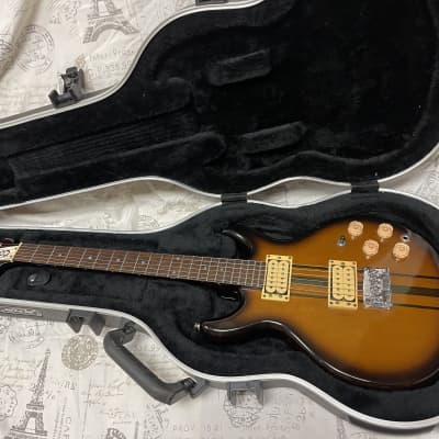 Cort Performer Series Double Cutaway 1980’s - Walnut Stain | Reverb