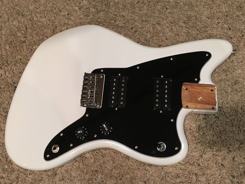 Squier Affinity Jazzmaster HH 2018 Artic White Loaded Body - | Reverb