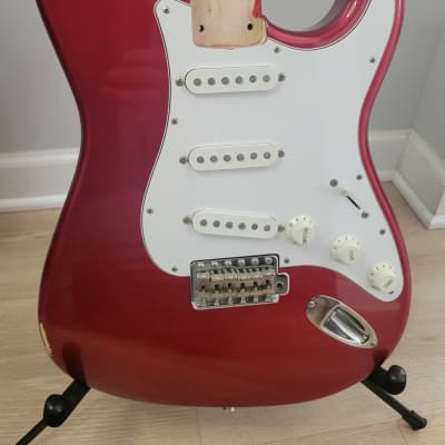 1993-94 Fender MIJ Stratocaster ST362 body loaded - Candy | Reverb
