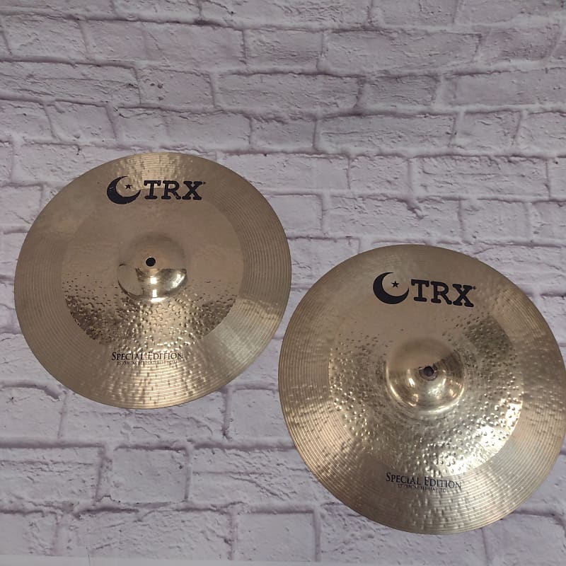 TRX 15 Special Edition Hi Hat Cymbal Pair | Reverb