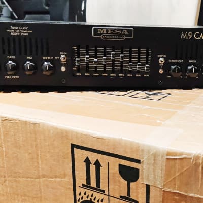 Mesa Boogie M9 Carbine 900-watt Rackmount Bass Amp Head | Reverb